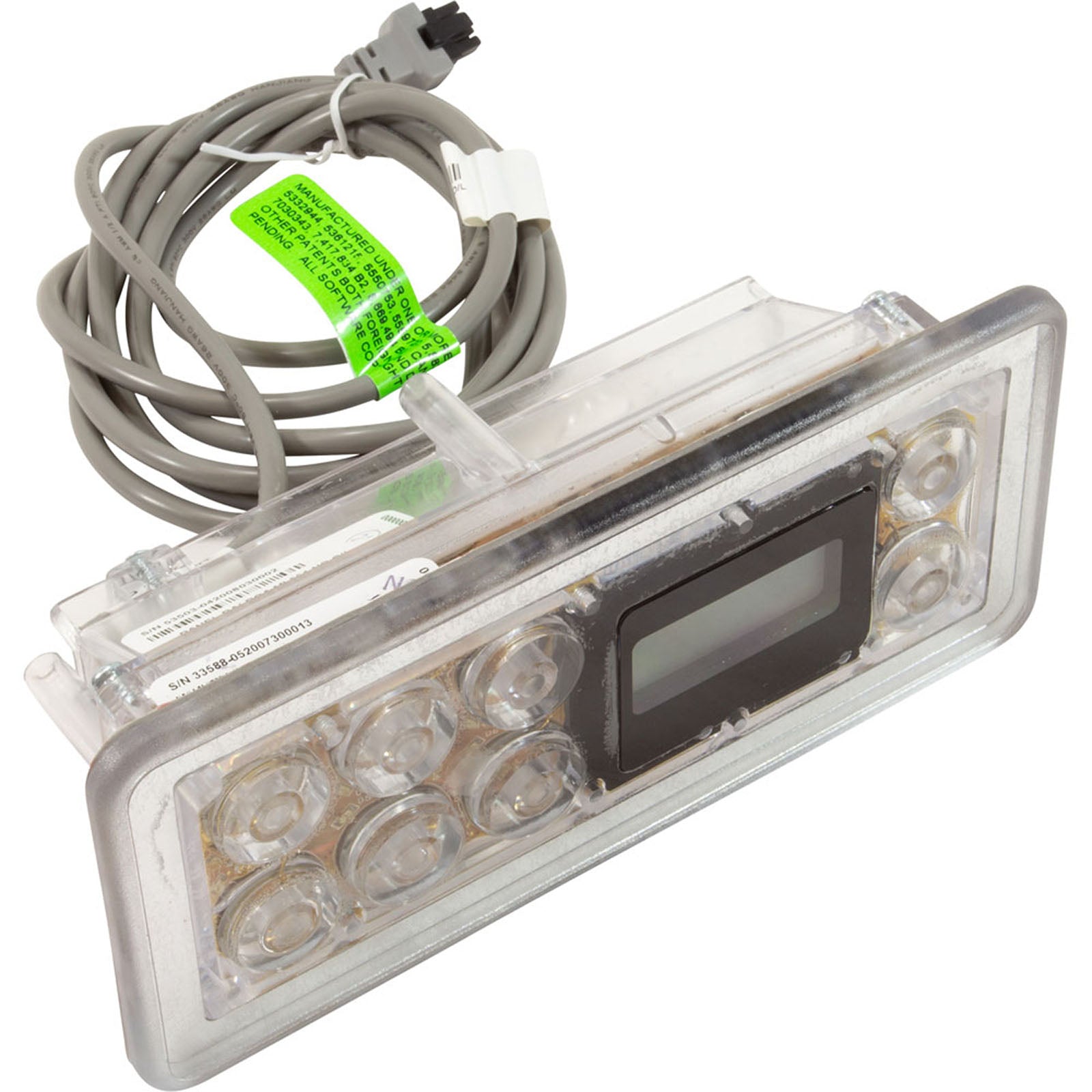 Topside, Balboa Water Group, ML551, 8 Button, w/o Overlay – PST Pool Supplies