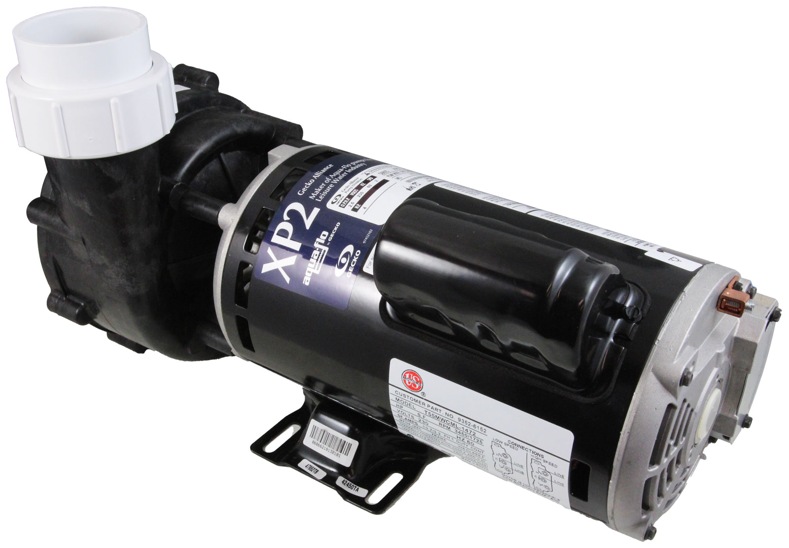 Pump, Aqua Flo XP2, 2.5ohp/4.0thp, 230v, 2-Speed, 48fr, 2", OEM – PST ...
