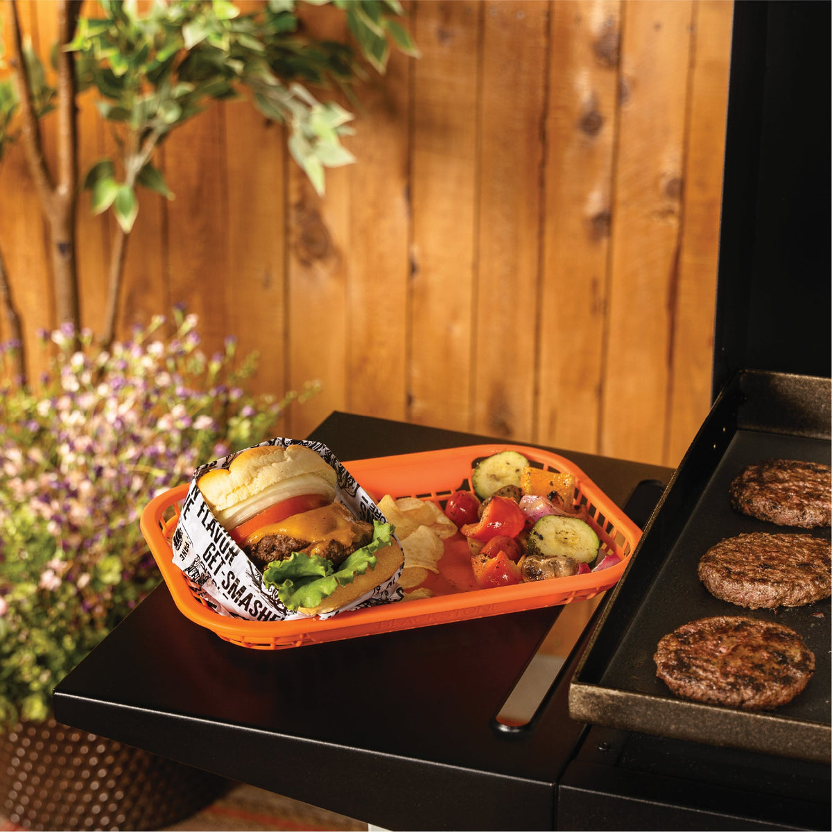 Blackstone Burger Baskets with Liners – PST Pool Supplies