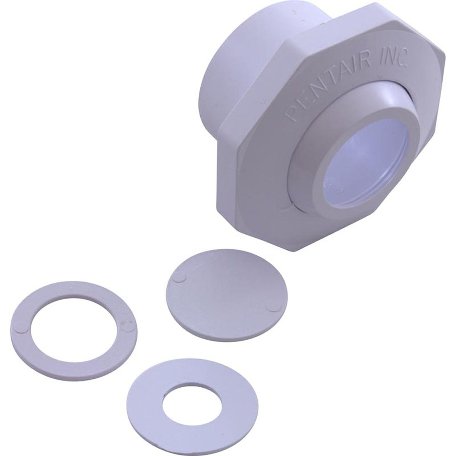 Inlet Fitting, Pentair, 1-1/2" Slip, Economy Insider, White – PST Pool ...