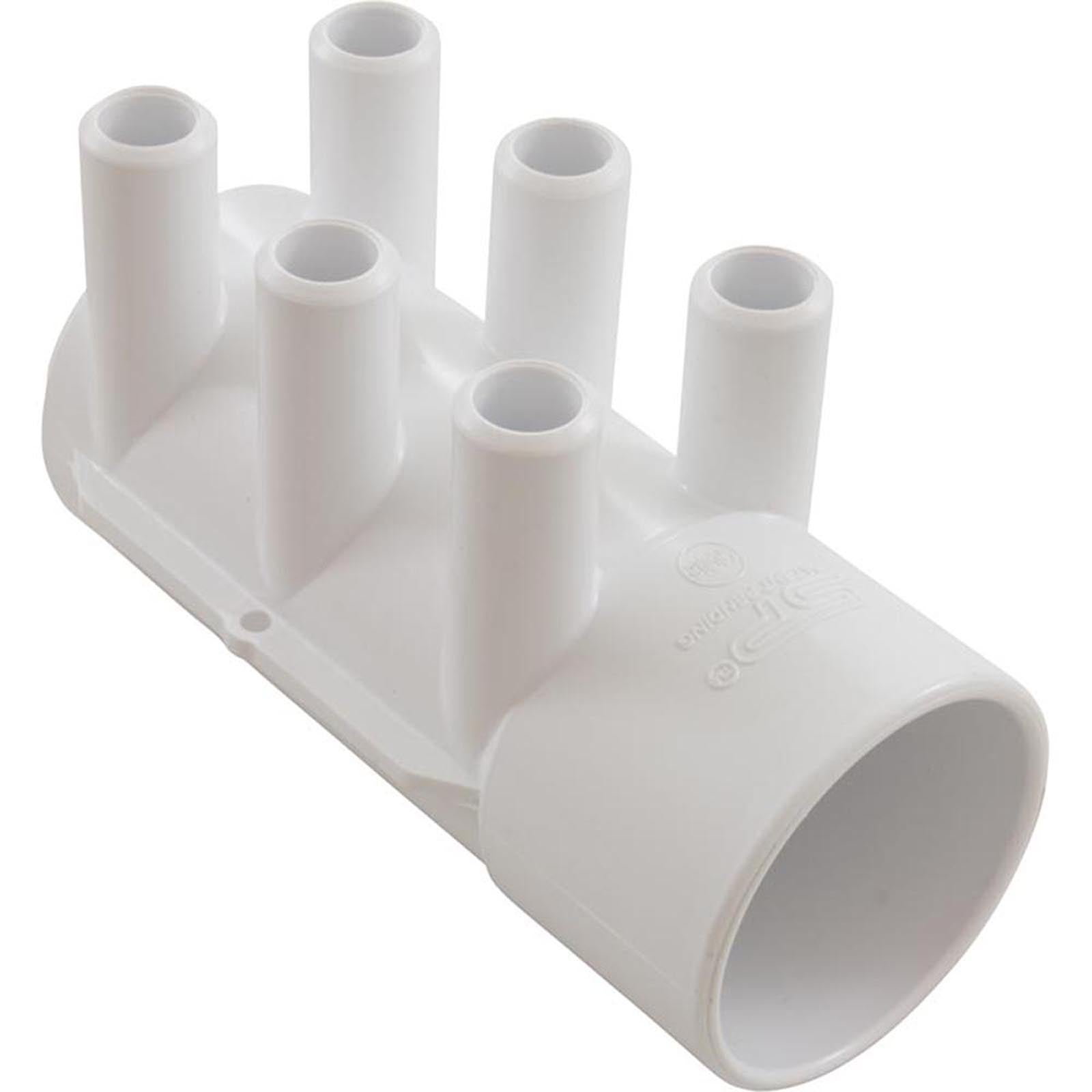 Sp Manifold 2"S X Dead End (6) Port 3/4"Sb – PST Pool Supplies