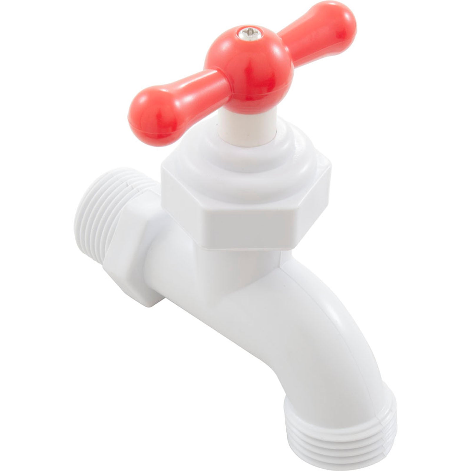 Hose Bib, 3/4" Male Pipe Thread, Plastic – PST Pool Supplies