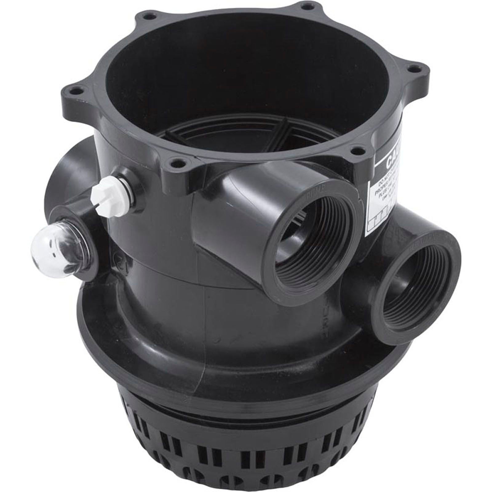 Body Assembly, Praher TM-12-PB Valve, 1-1/2", Black – PST Pool Supplies