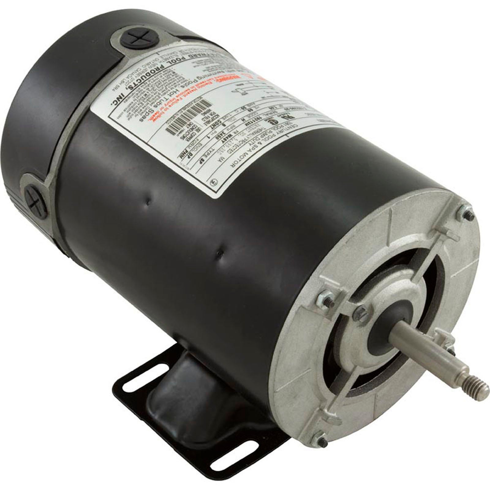Motor, AO Smith, 1.0hp, 1-Spd, w/Switch, Matrix – PST Pool Supplies