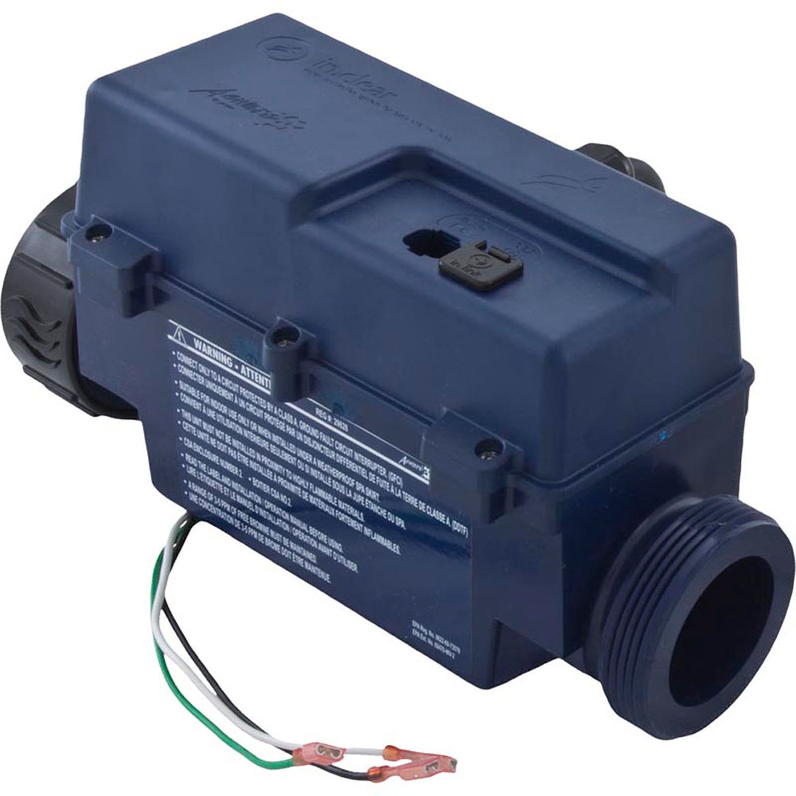 Bromine Generator, Gecko in.Clear, 230v, w/o Bromicharge, QC – PST Pool ...