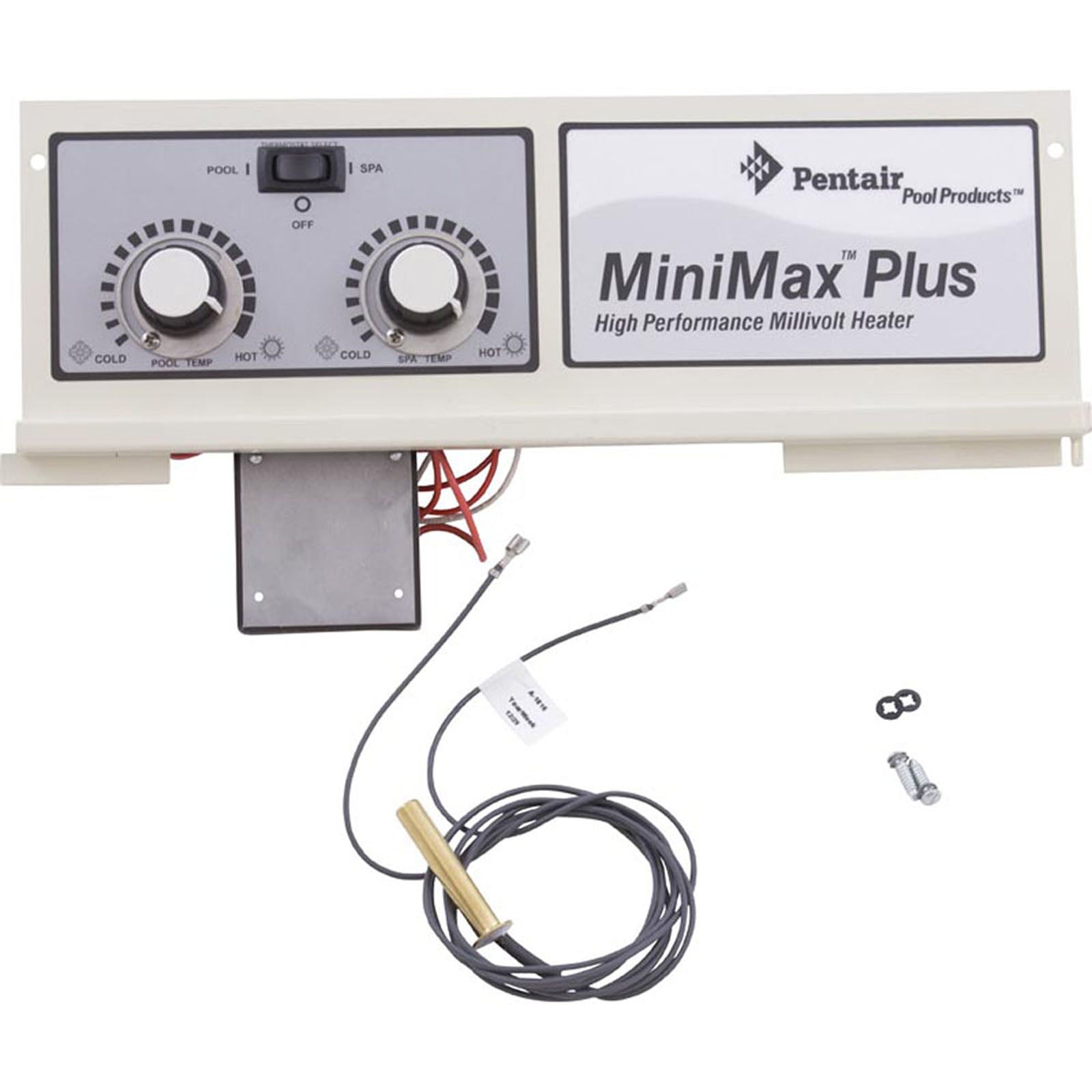 Control Panel, Pentair Minimax Plus, Millivolt 150 – PST Pool Supplies