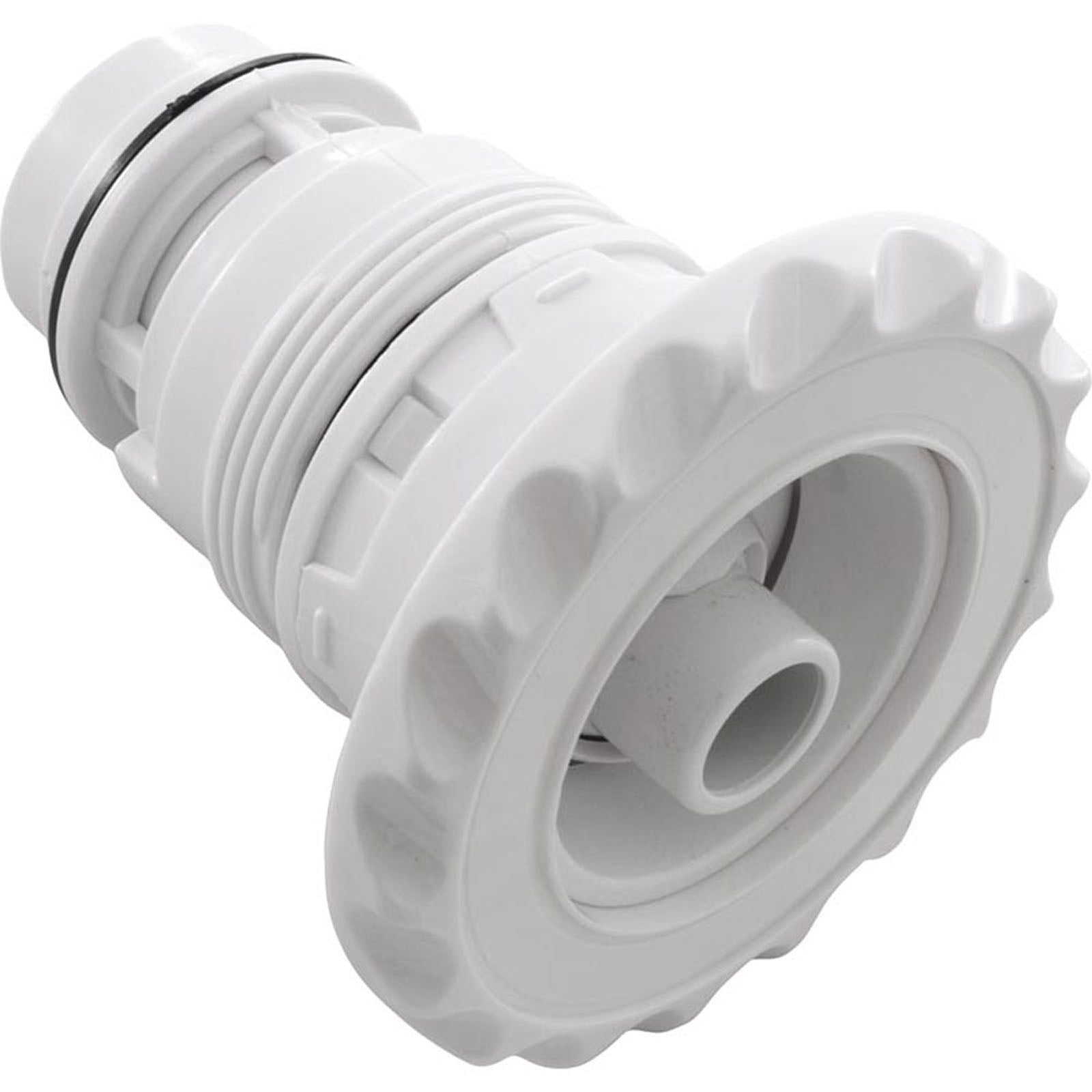 Jet Intl, WW Poly Jet, 3-3/8"fd, Roto, Dlx Scal, White – PST Pool Supplies