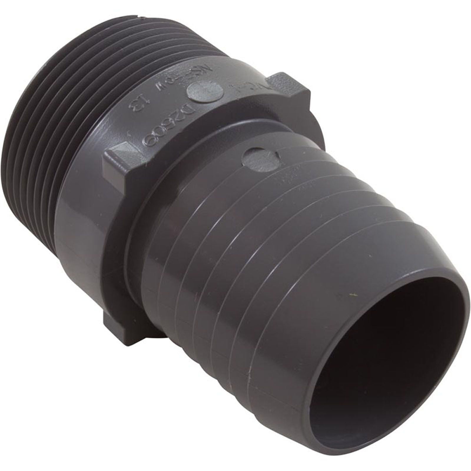 Barb Adapter, 1-1/2" Barb x 1-1/2" Male Pipe Thread – PST Pool Supplies