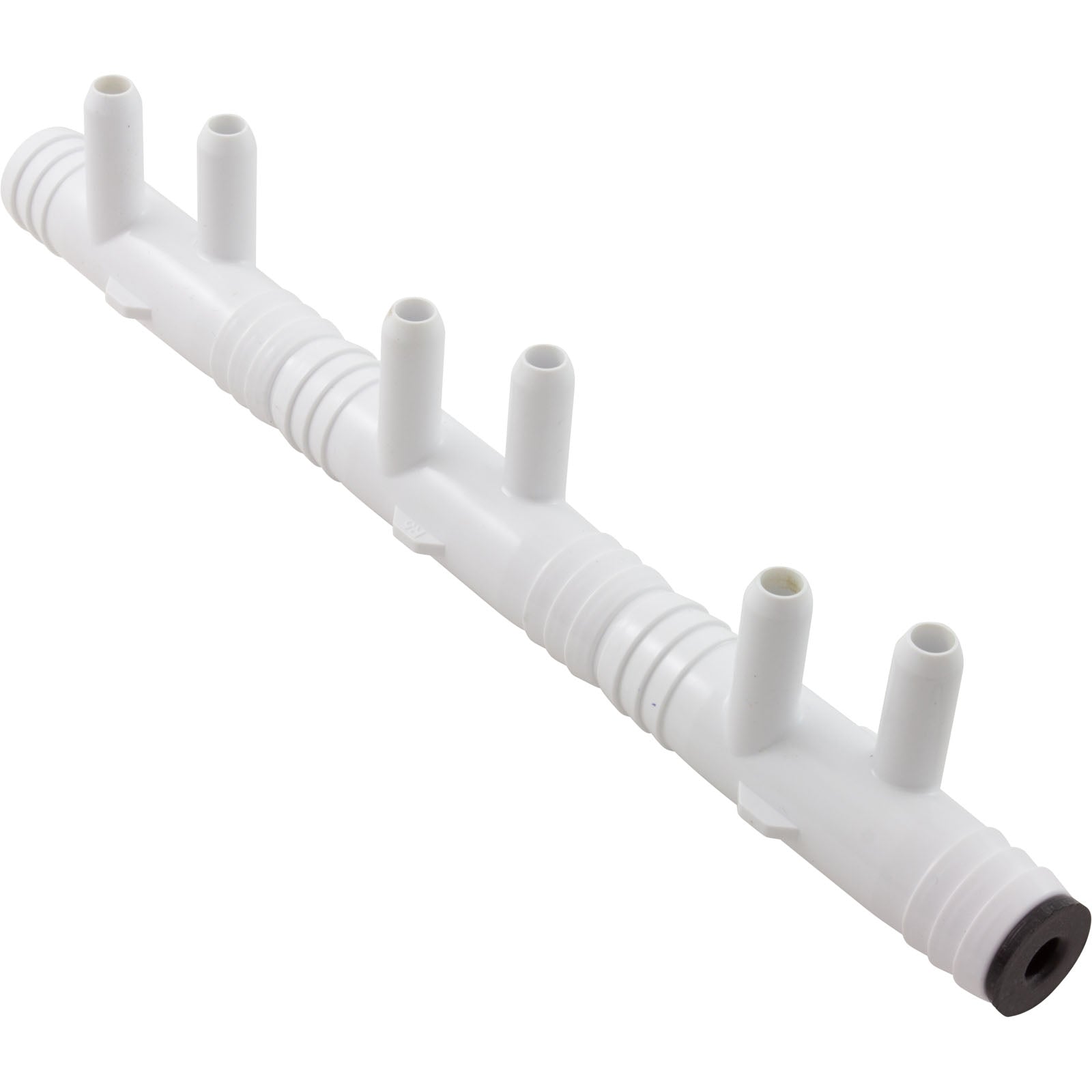 Manifold, 3/8"sb, 6 Port, Flow Thru, 3/4"b x 3/4"b – PST Pool Supplies