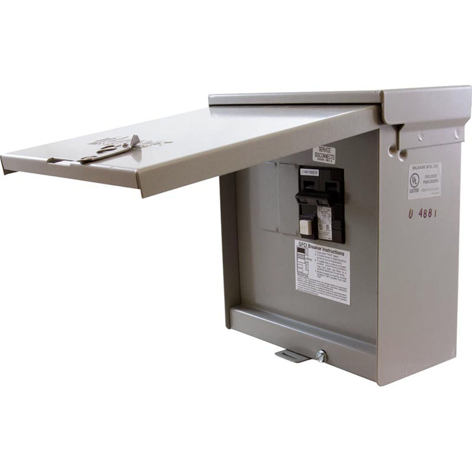Load Center, GFCI Disconnect, 115v/230v, DP, 50A – PST Pool Supplies