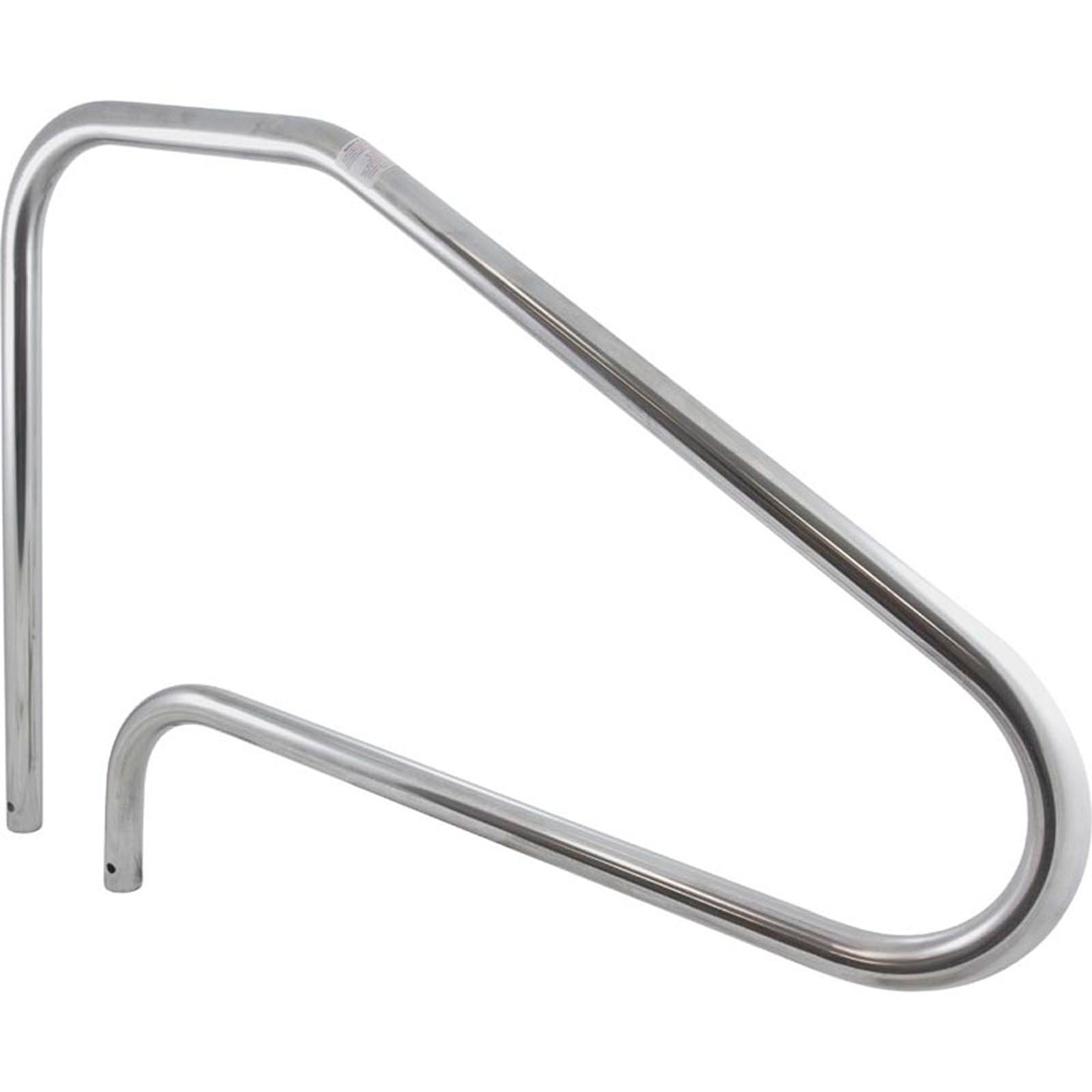 Stair Rail, Inter-Fab 4 Bend, Deck to Deck Mount, .049" – PST Pool Supplies