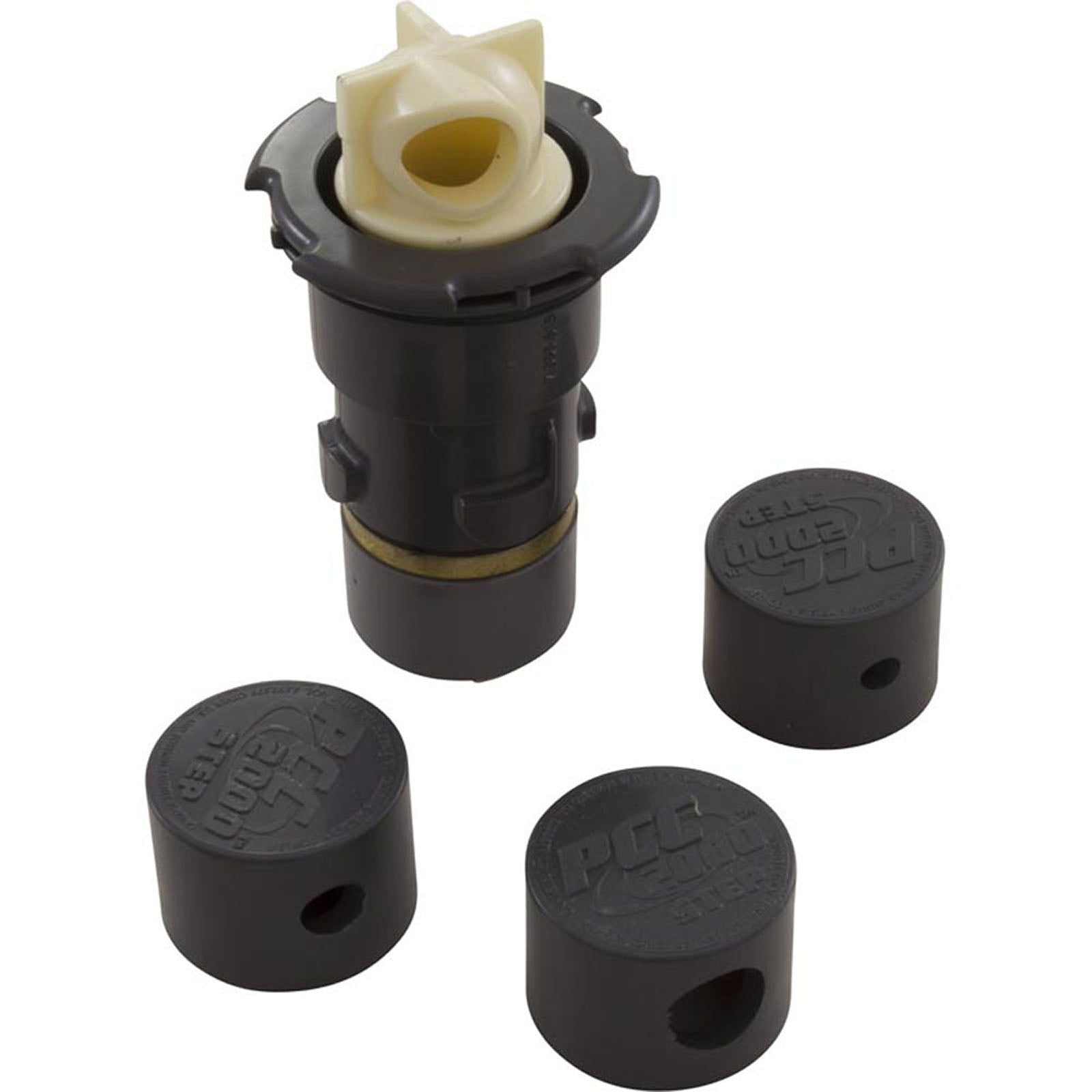 Cleaning Head, Paramount PCC 2000 Step Nozzle, Gray – PST Pool Supplies