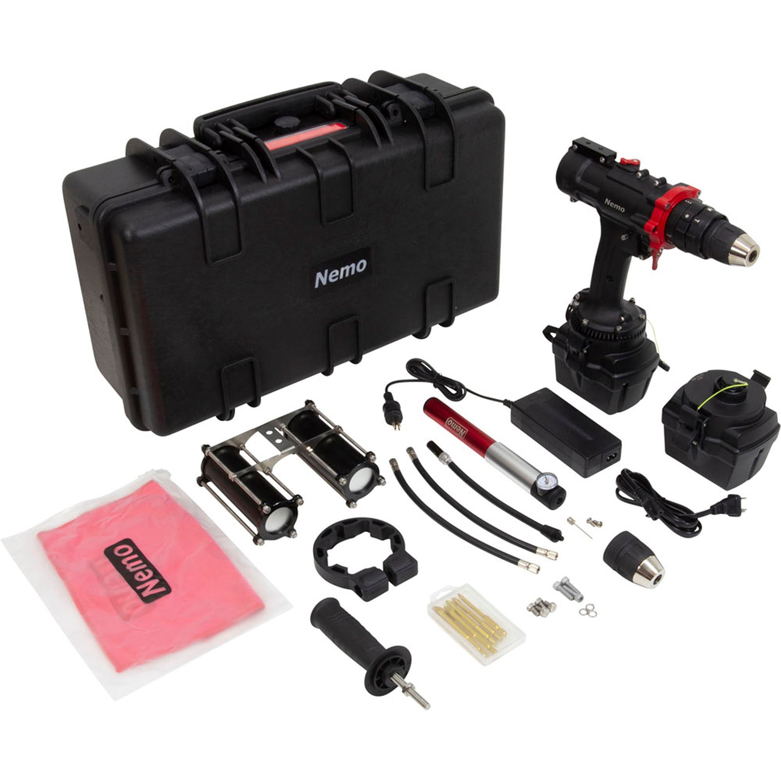 Special Ops Hammer Drill, Nemo Power Tools, 100M, (2) 6Ah – PST Pool ...